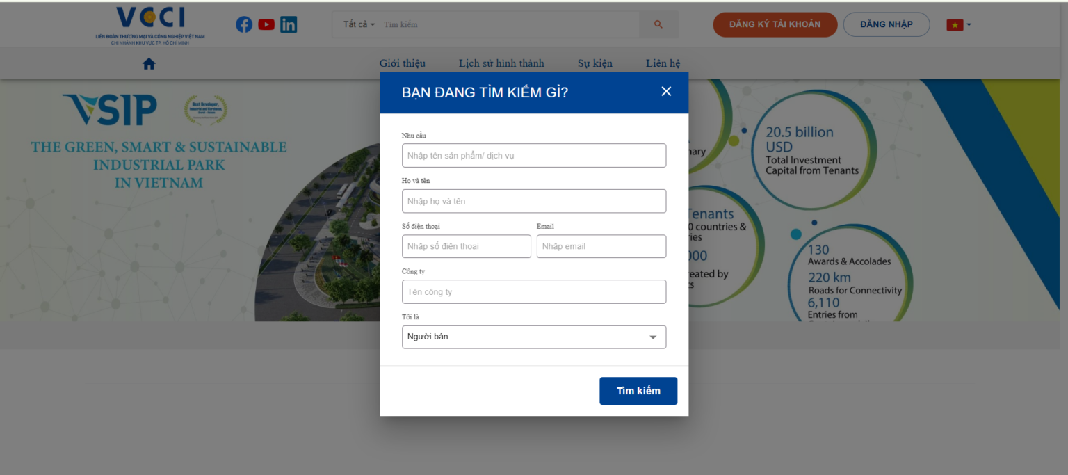 VCCI Với Hệ Thống Quản Lý Hội Viên Thông Minh Từ MeU Solutions